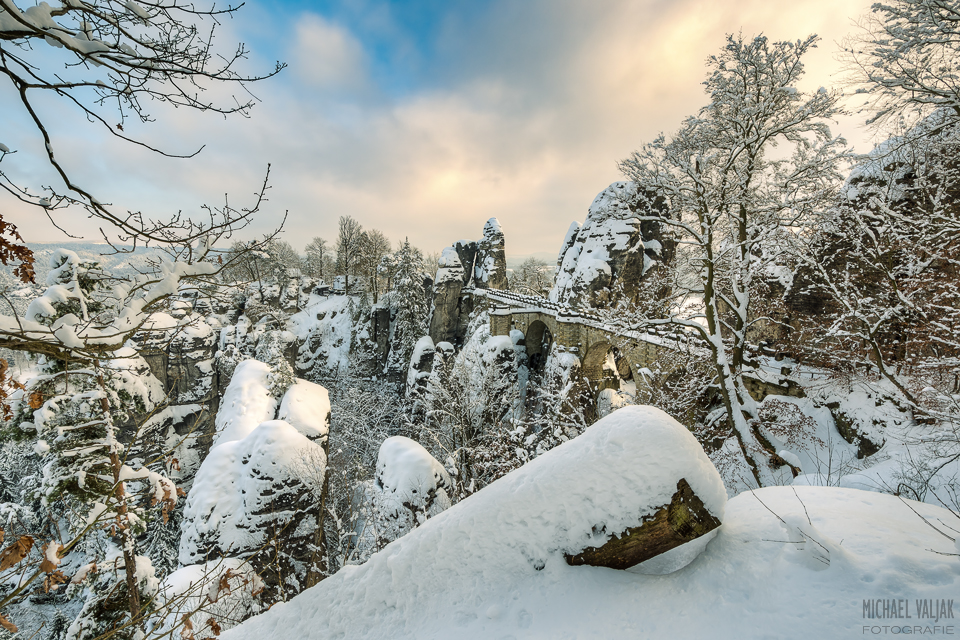 Basteibrücke im Winter | Michael Valjak Fotografie - Stadt. Natur ...